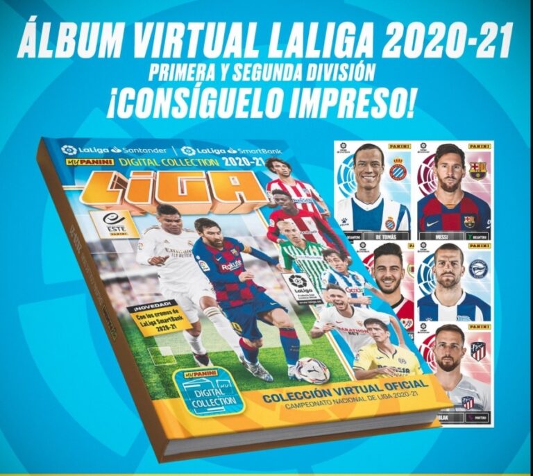 Panini pone a la venta un álbum de cromos de Primera y Segunda División ...