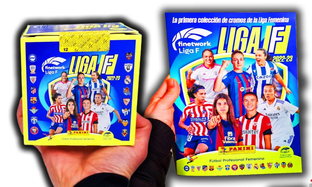 Cromos Liga F 2022-23: starter pack álbum + 50 sobres - Cromo World